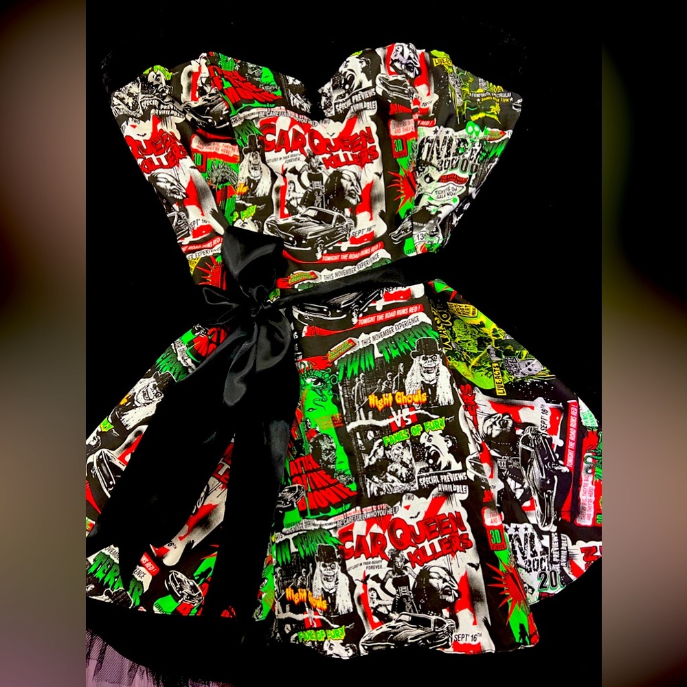 Hell Bunny Vintage Rare Rockabilly, 50s Horror Movies… - Gem